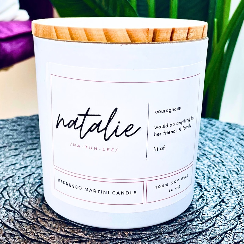 Personalized Candles - Etsy