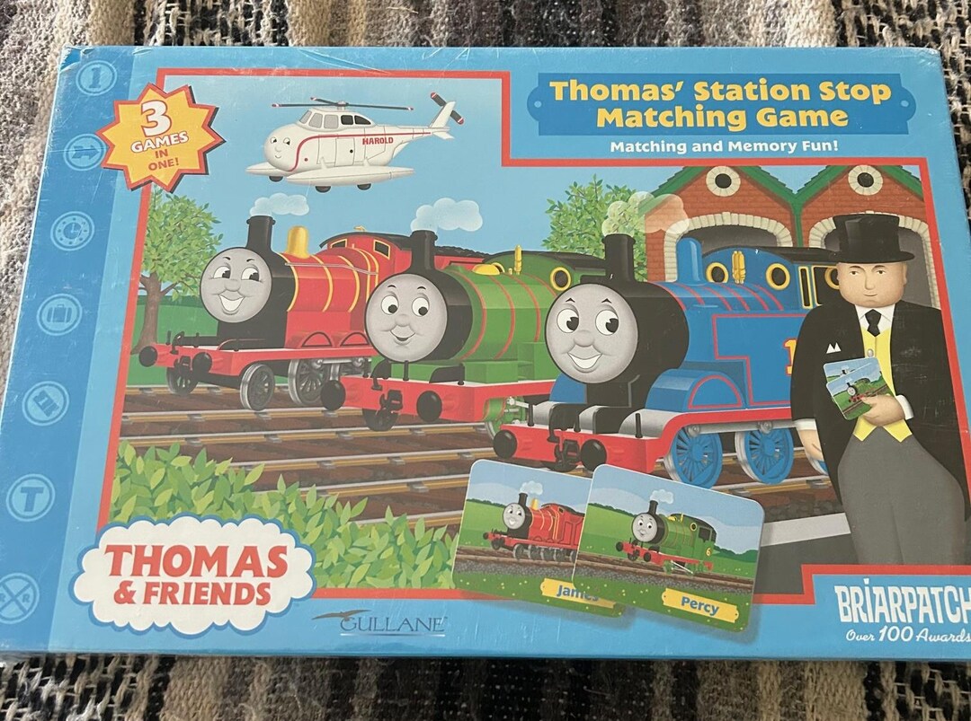 Thomas’ Station Stop Matching Game Thomas & Friends by Briarpatch ...