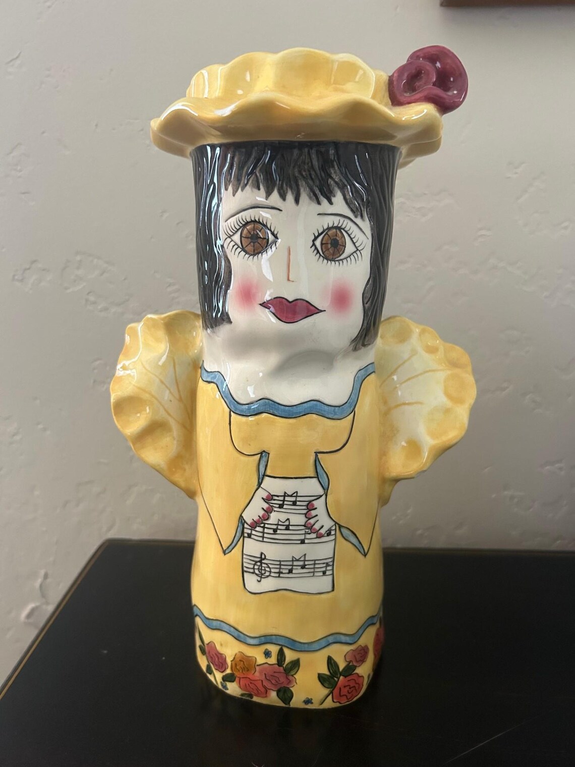 Ganz Susan Paley Little Lady Series Gabriella Angel Vase Yellow - Etsy