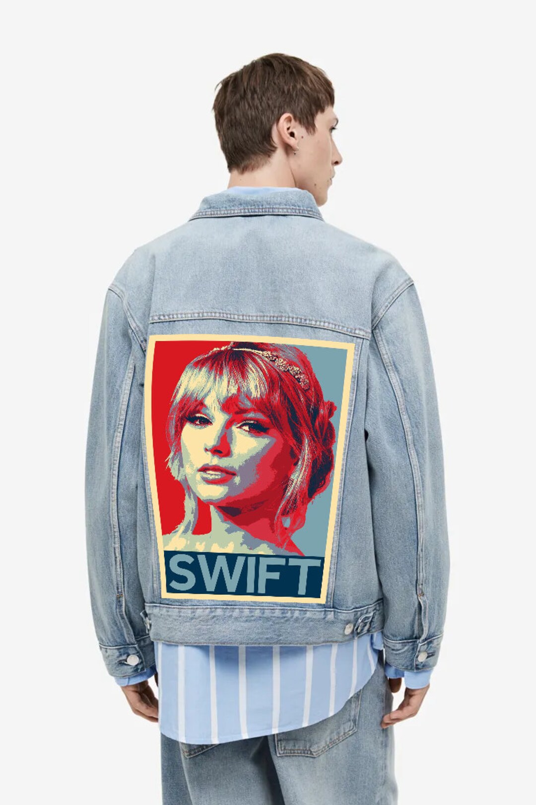 Taylor Swift Unisex Denim Jacket Exclusive - Etsy