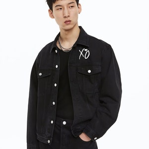 The Weeknd Black Denim Jacket Exclusive Stylish Denim Jacket for Men ...