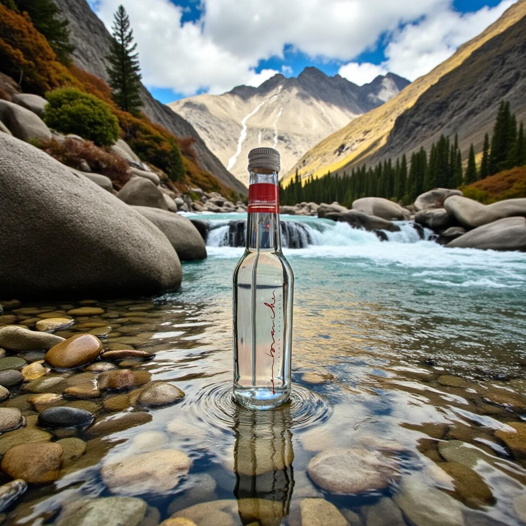 Swiss Alps Sparkling Water Glass Bottle 330 ML (24 Pack) Sembrancher ...