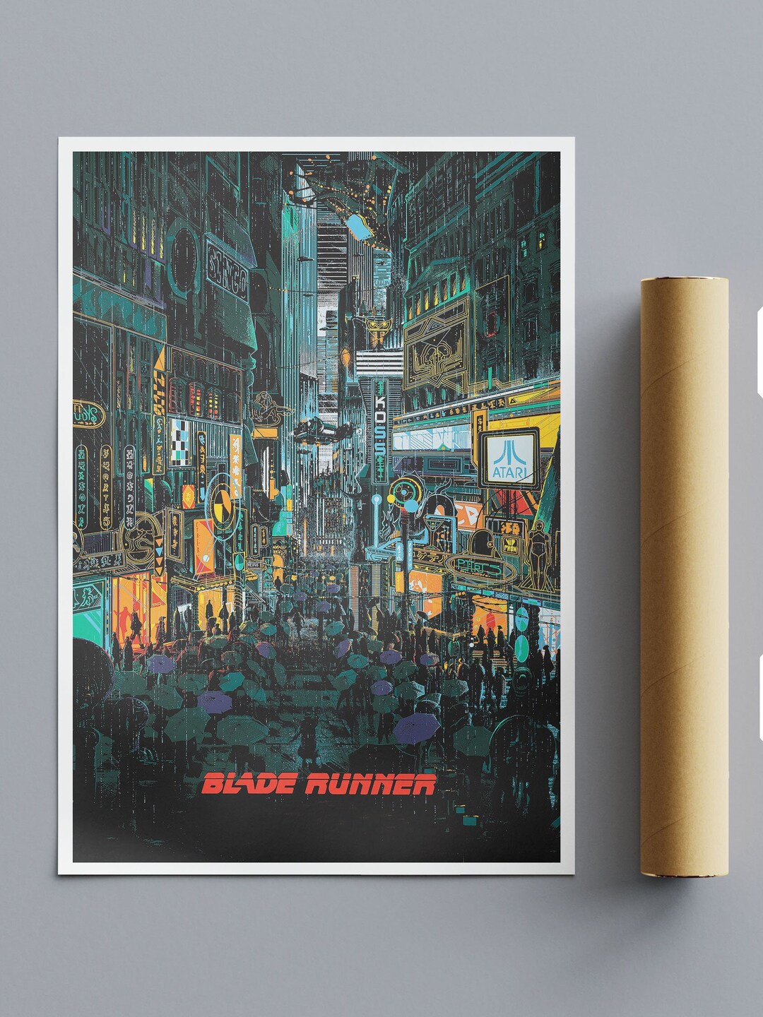 Bladerunner V5 Reimagined Movie Poster - Etsy UK