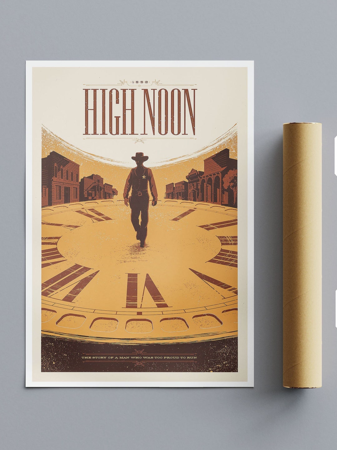 High Noon Reimagined Movie Poster - Etsy