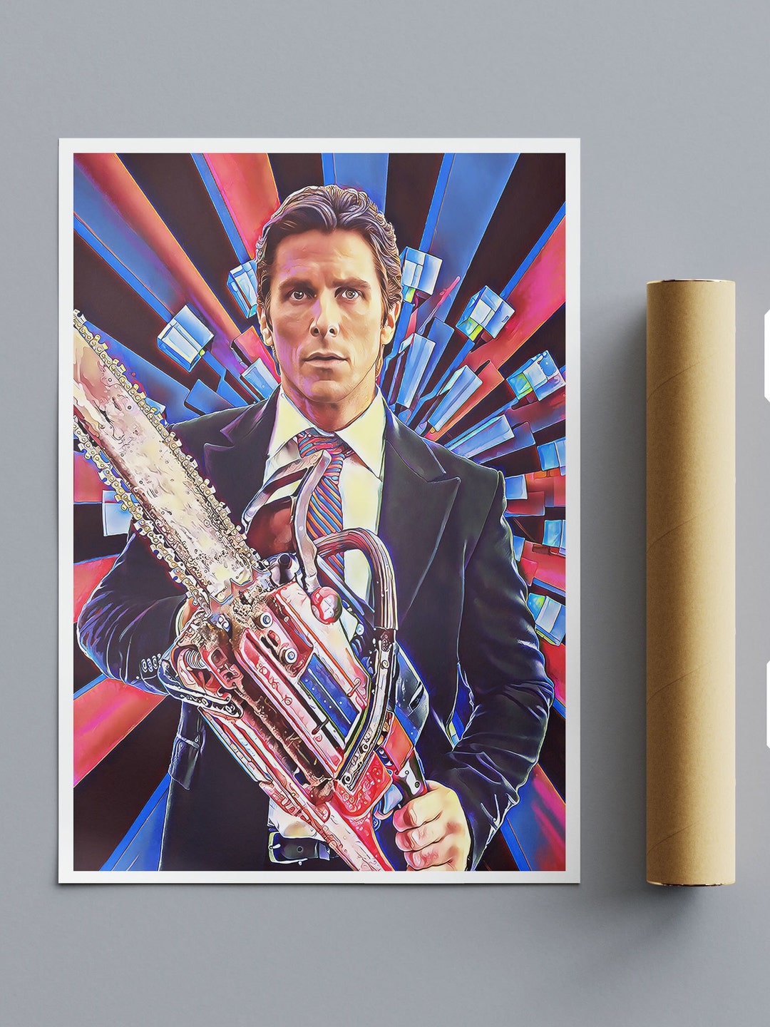 American Psycho Patrick Bateman Alternative Movie Poster - Etsy