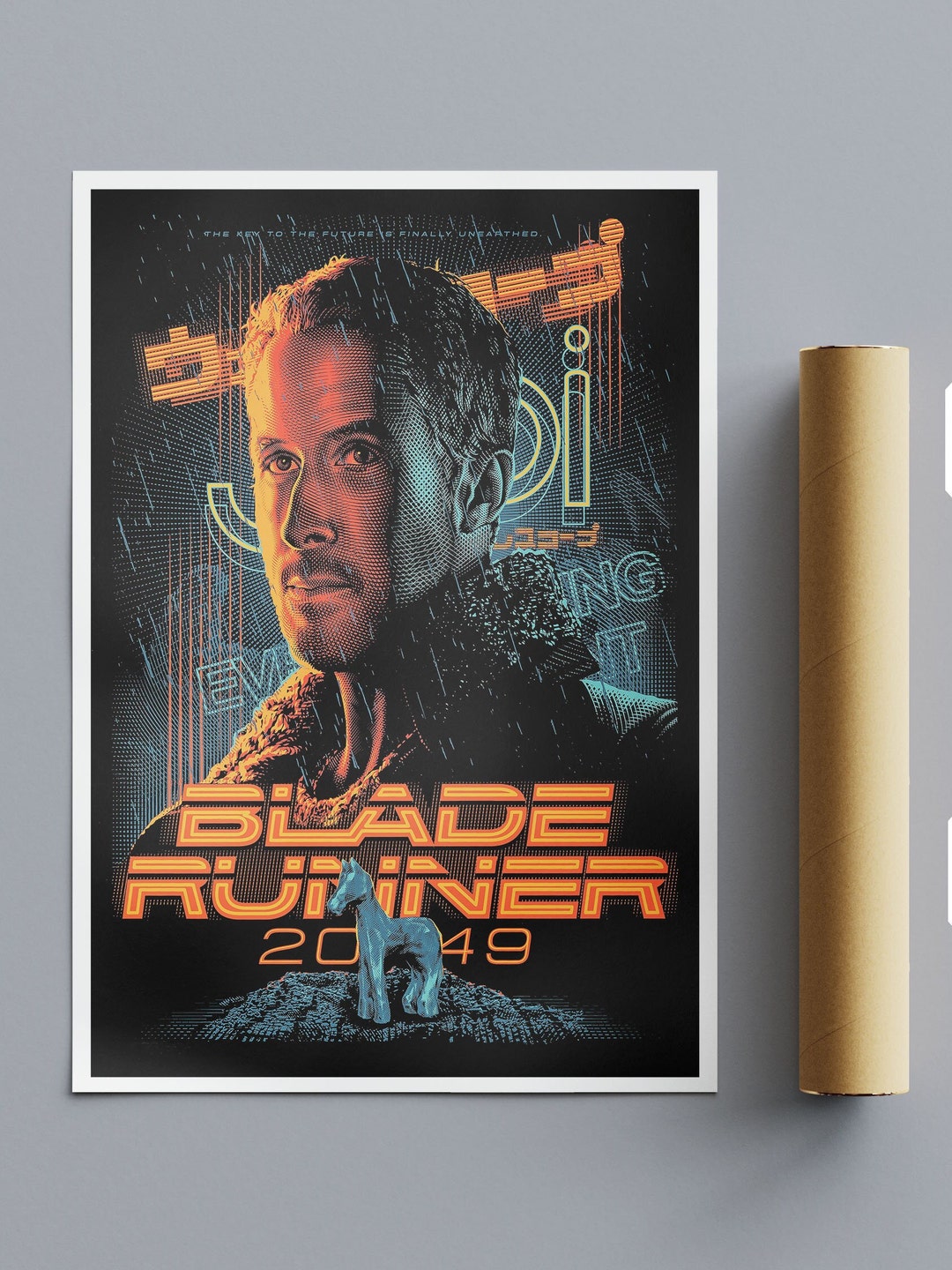 Blade Runner 2049 K Movie Poster Reimagined - Etsy