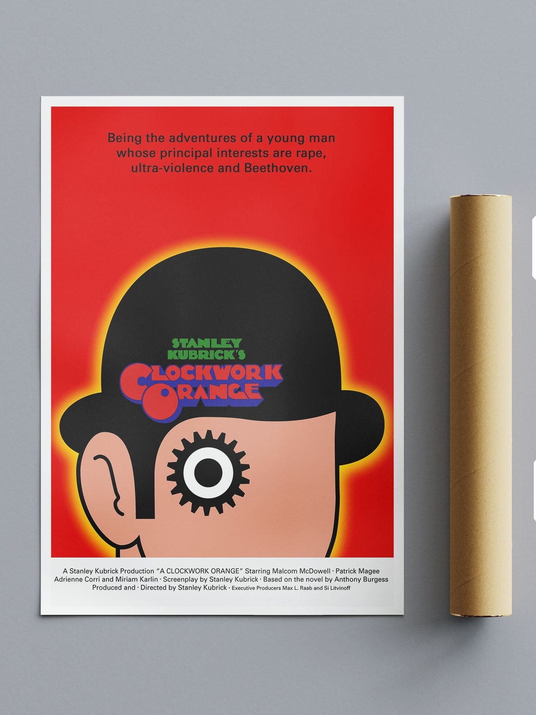 A Clockwork Orange Alternative Movie Poster V7 - Etsy