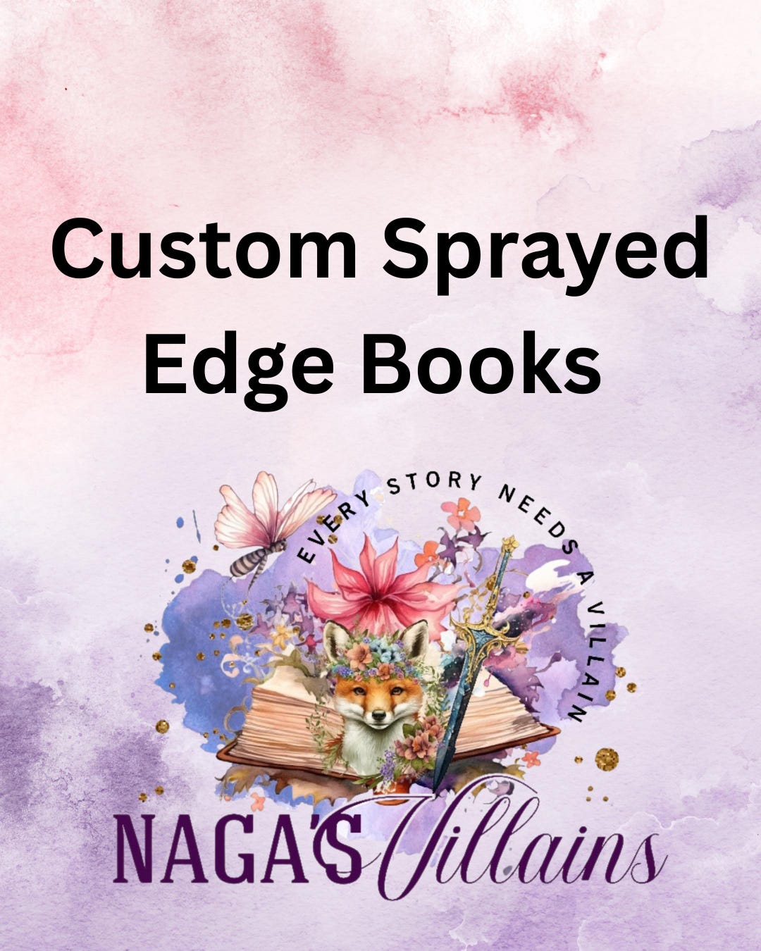 Custom Sprayed Edge Books - Etsy