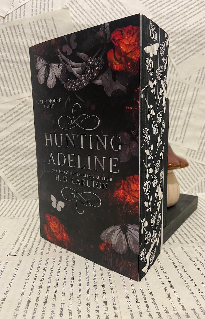 Haunting Adeline Series: Custom Stenciled Sprayed Edge Book - Etsy