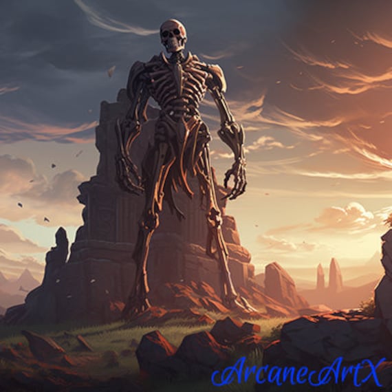 Skeleton Fantasy Art