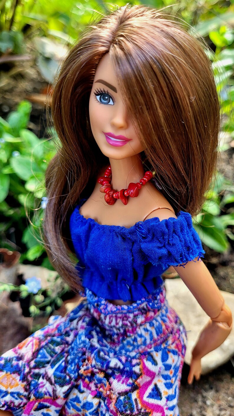 Barbie Doll Choker Necklace Tiny Things Decorative Objects. - Etsy
