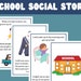 Going to School Social Story, Social Skills Stories Kids School ...