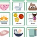 Potty Training Visual Flashcards, Toddler Toilet Training Aids, Visual ...