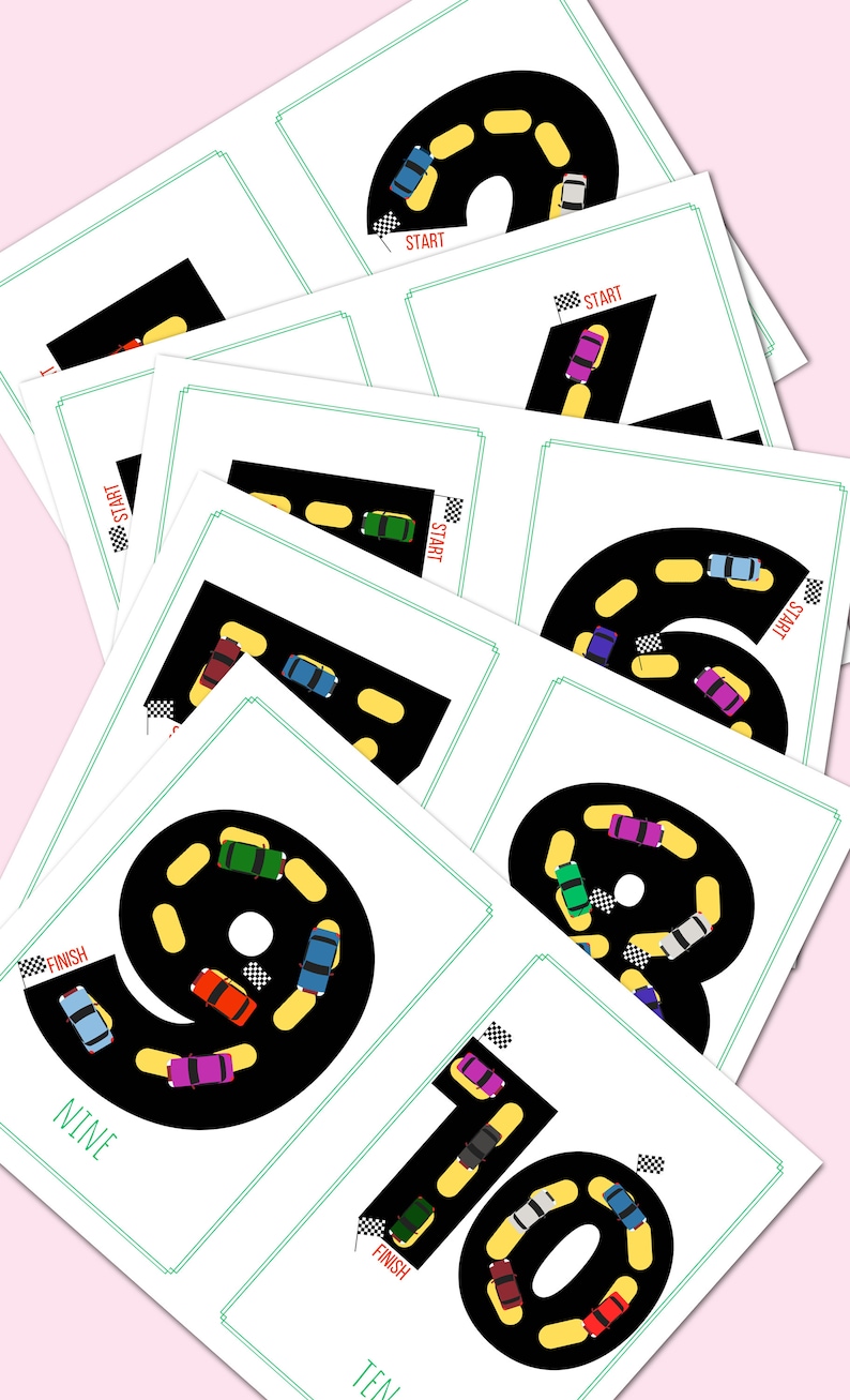 Number Tracing Flashcards, Number Formation, Letters and Numbers ...