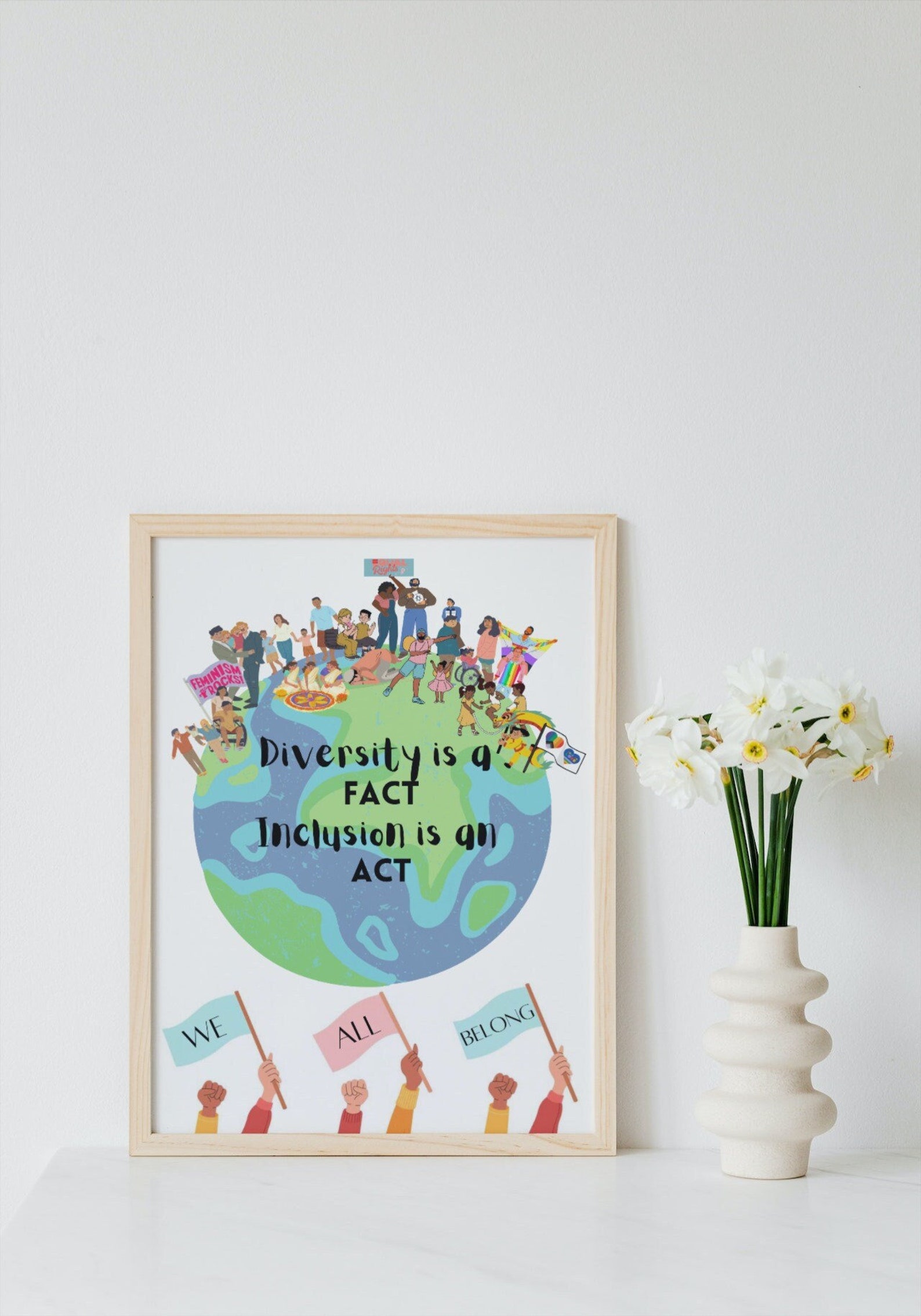 Multicultural Diversity Classroom Welcome Sign, Class Door Welcome ...