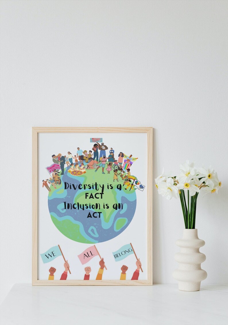 Multicultural Diversity Classroom Welcome Sign, Class Door Welcome ...