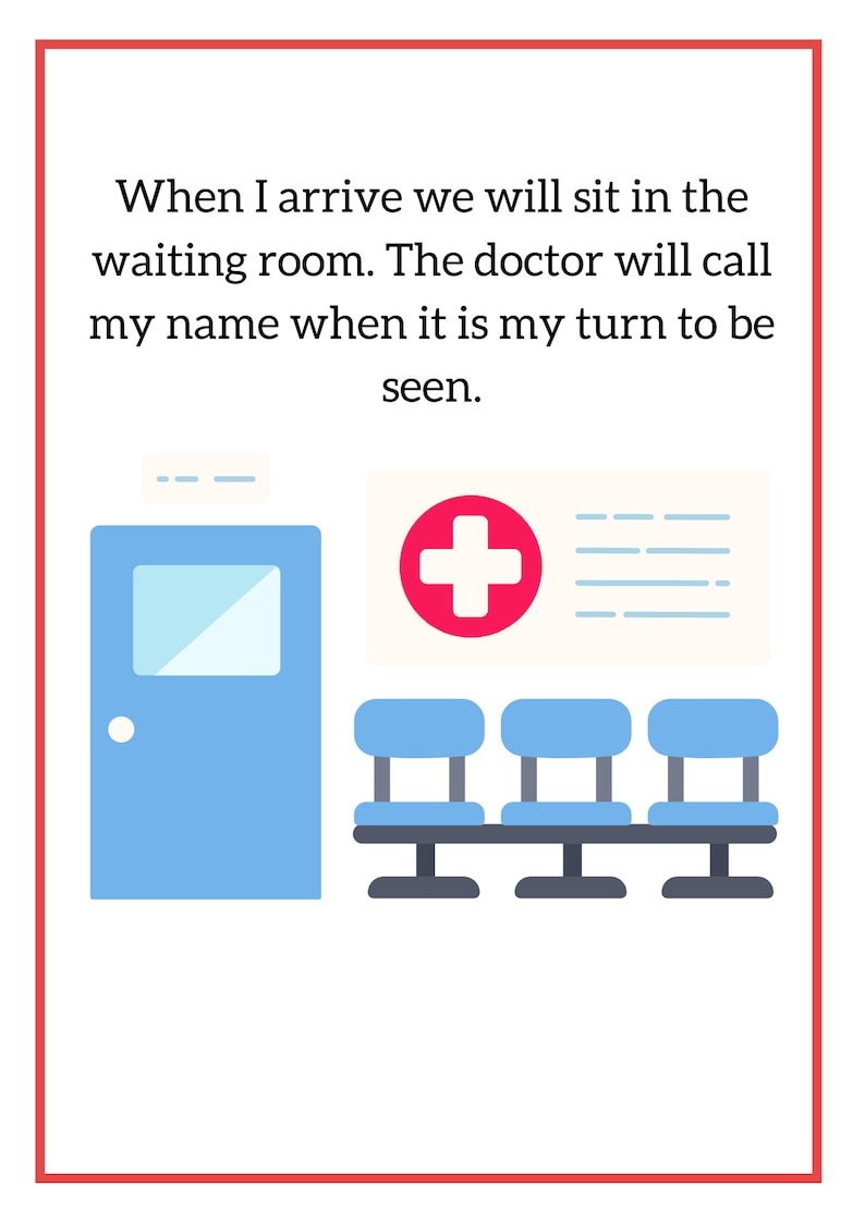 Going to the Doctor Social Story, Social Stories for Visiting the ...
