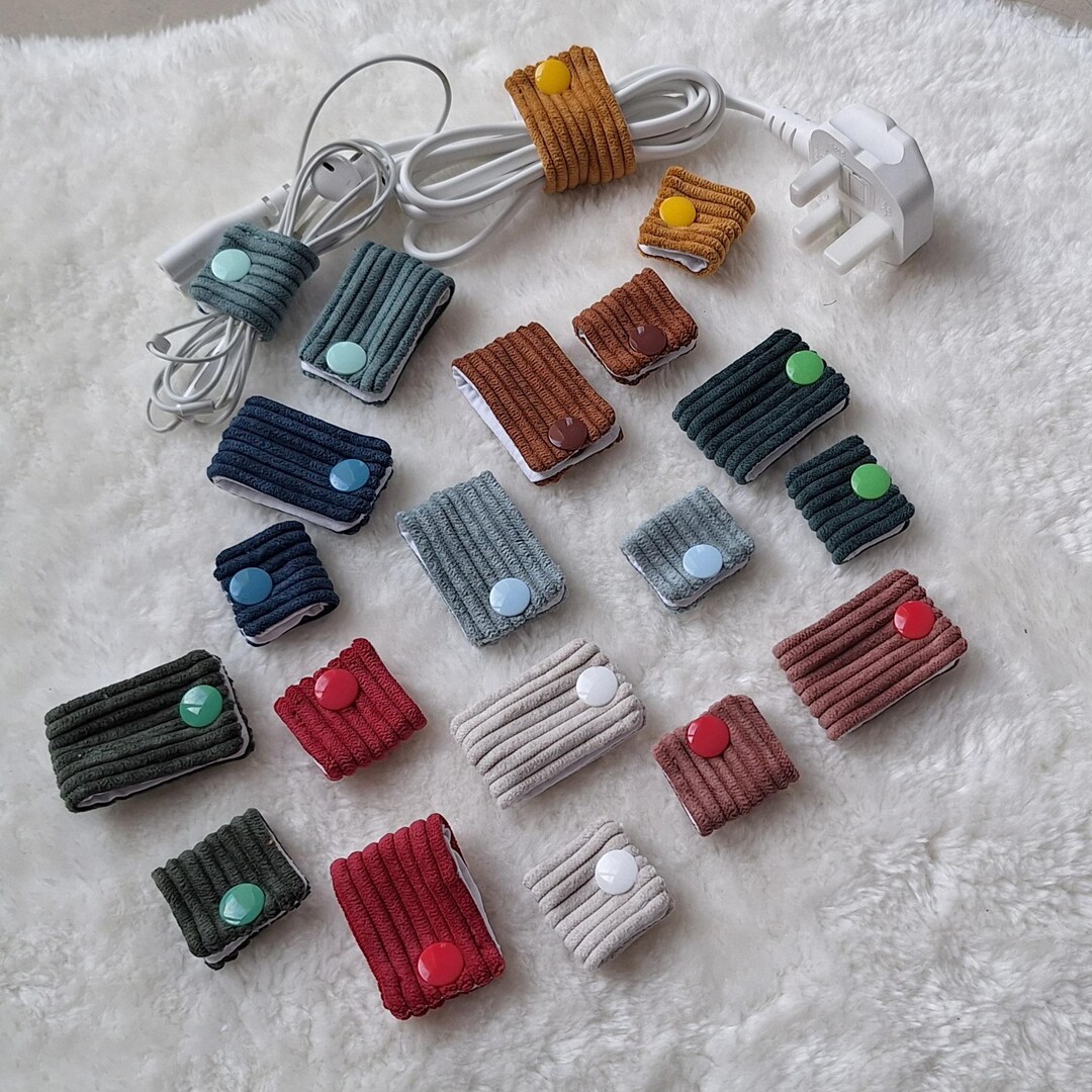 IPhone Cable Keeper, Earbud Holder, Handmade, Useful Gift - Etsy