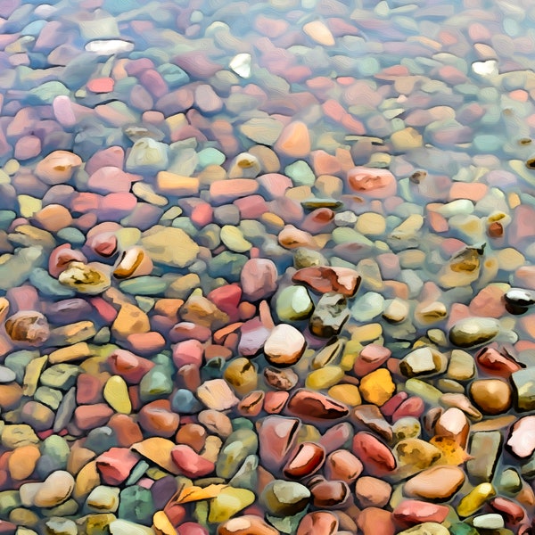 Colorful Rocks - Etsy