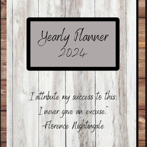 2024 Yearly Digital Calendar With Multiple Daily and Weekly Pages ...