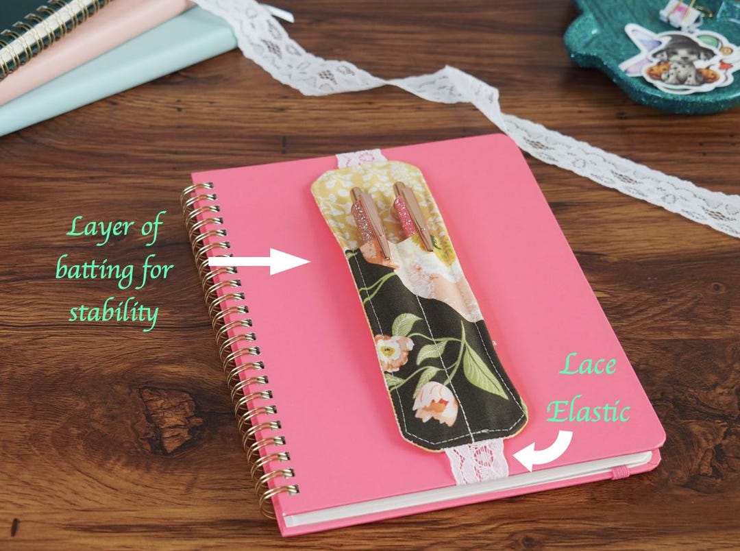 Pen Holder for Notebook | Journal Pen Keeper | Gift - Etsy