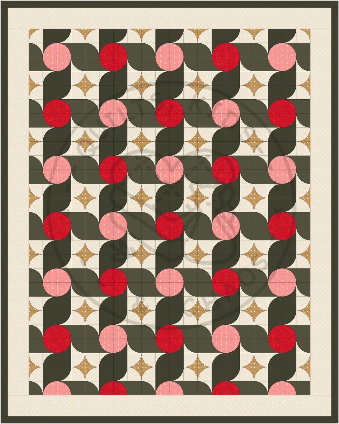 FALL-Y HOLLY Quilt Pattern - Etsy