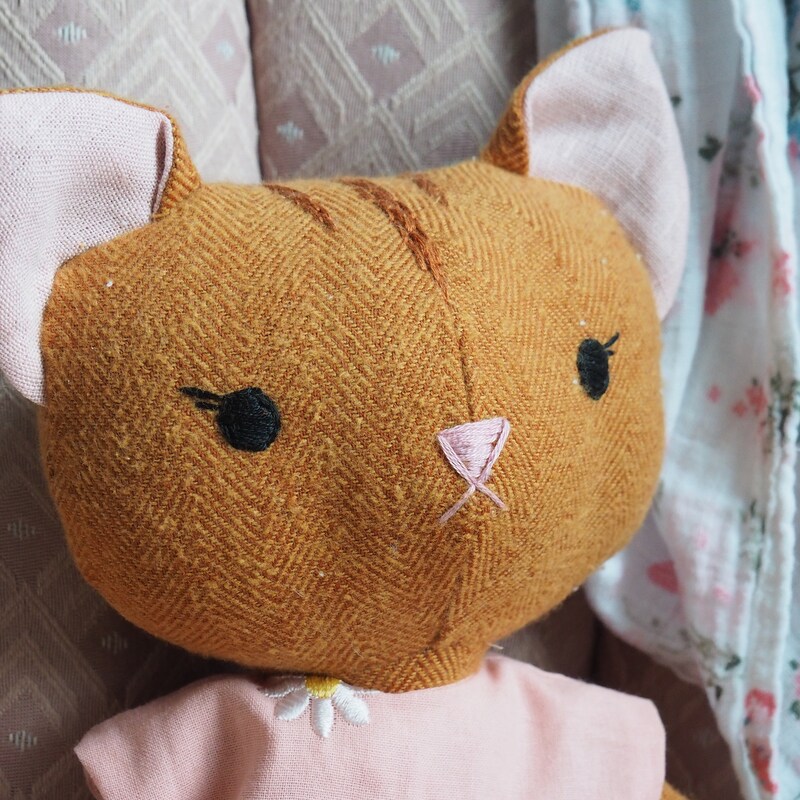 Linen Stuffed Animal - Etsy