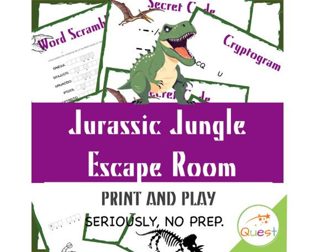 Escape Room Game for Kids - Scavenger Hunt Game for Kids - DIY ...
