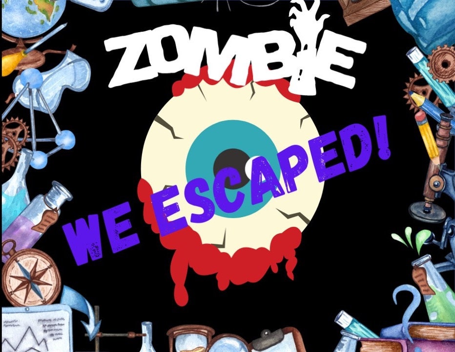 Escape Room Game for Kids Halloween Kids Scavenger Hunt Game DIY ...