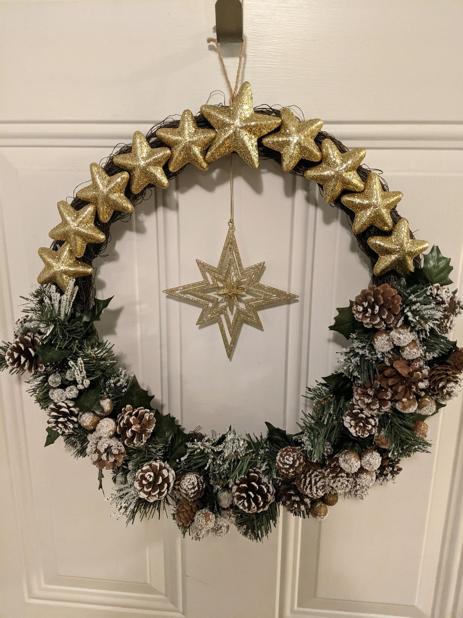 Follow the Stars Handmade Christmas Holiday Wreath - Etsy