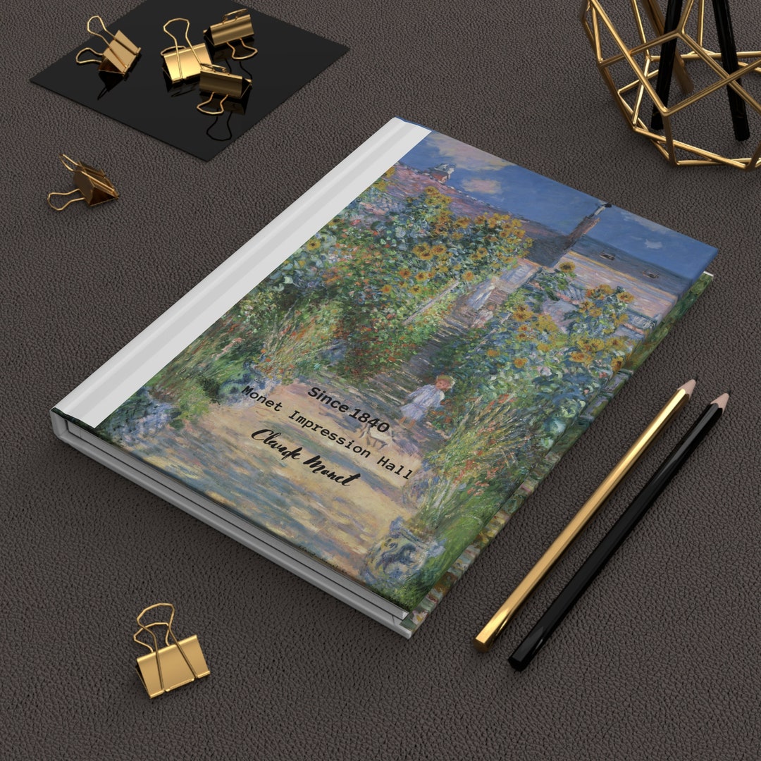 Monet Impression Hall Hardcover Journal Matte, Gift for Her, Gift for ...
