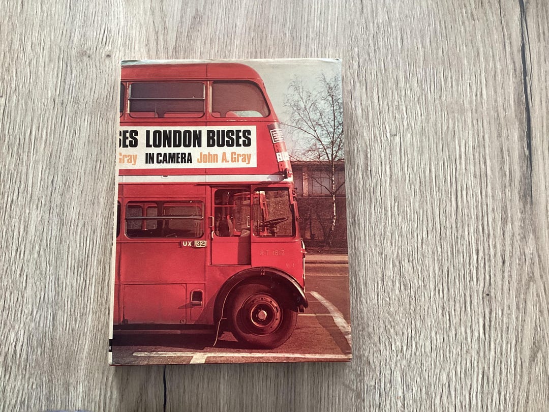 London Buses in Camera 1933-1969 Book by John A.gray Pub Ian Allen 3 ...