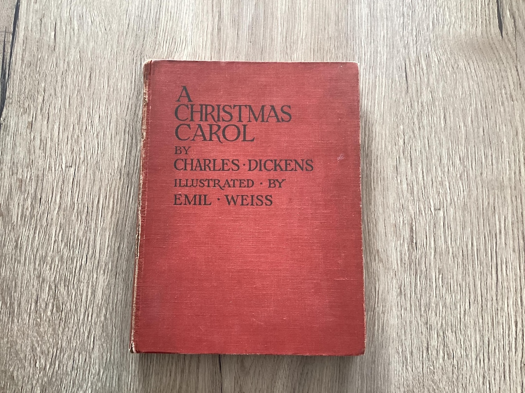 A Christmas Carol by Charles Dickens Illustrated by Emil Weiss 1944 ...