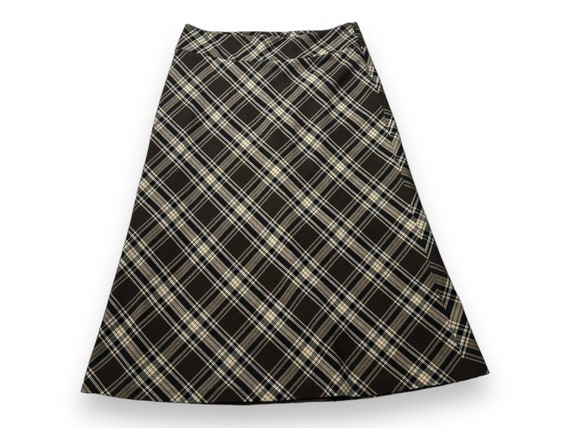 Vintage 1990s dark academia/grunge academia navy/red … - Gem