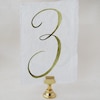 Watercolor Table Numbers | Paper Table Numbers | Custom Table Number ...
