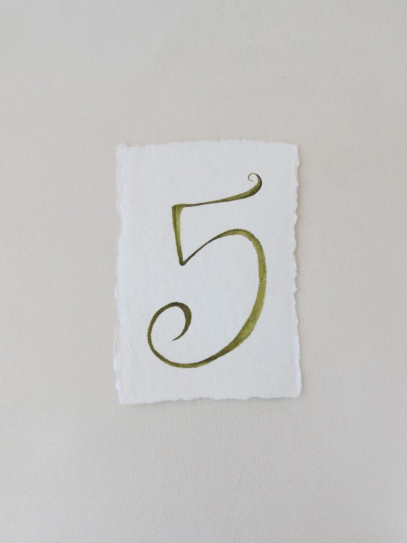 Watercolor Table Numbers Wedding Stationery and Signs - WHIMSICAL - Etsy