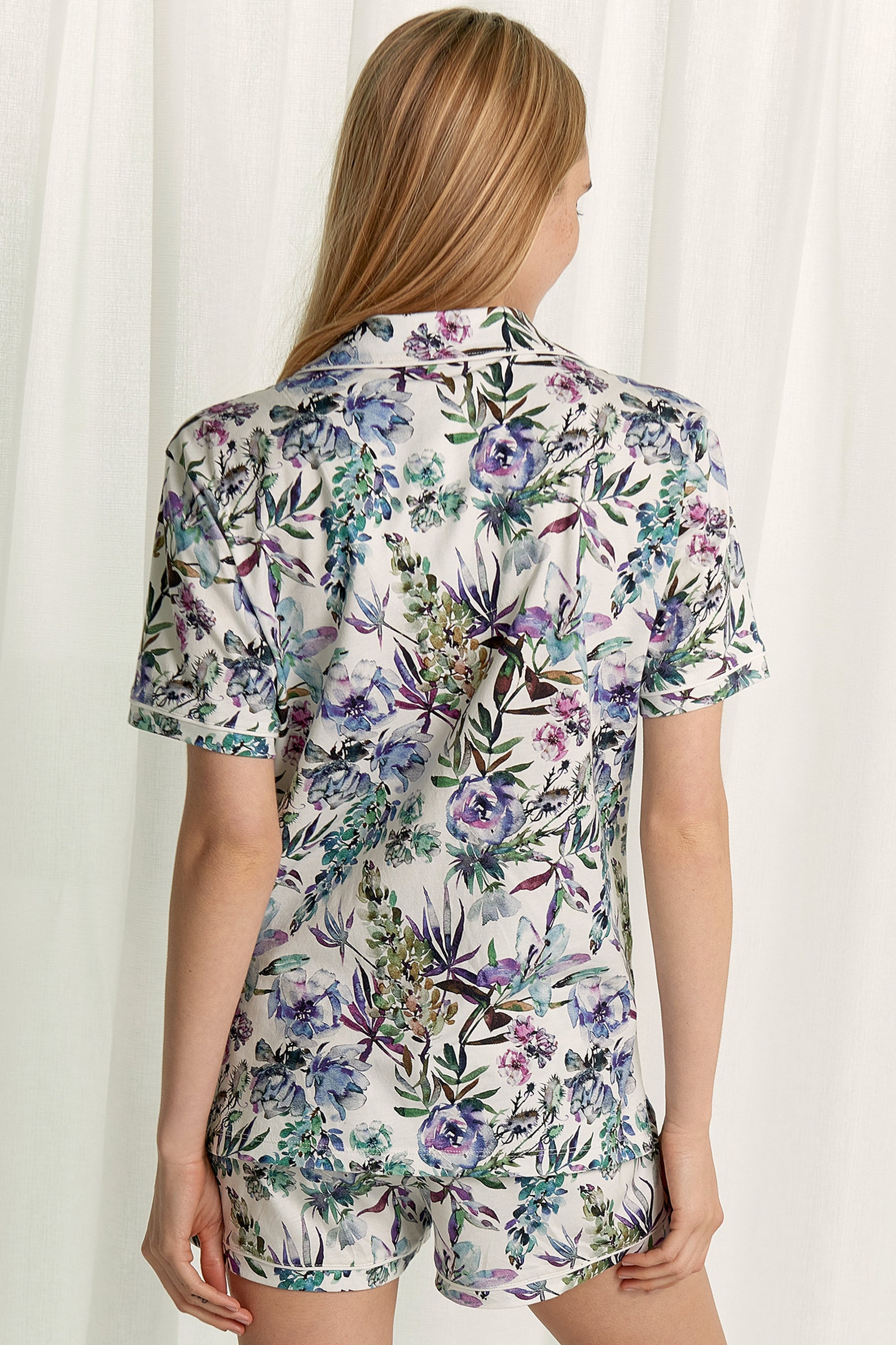 Romelya Organic Peruvian Pima Short Set - Mariana - Etsy