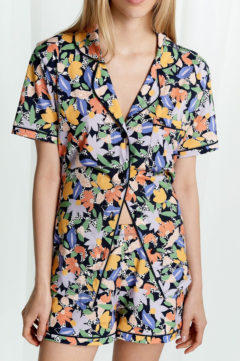 Romelya Organic Peruvian Pima Short Set - Lucia - Etsy