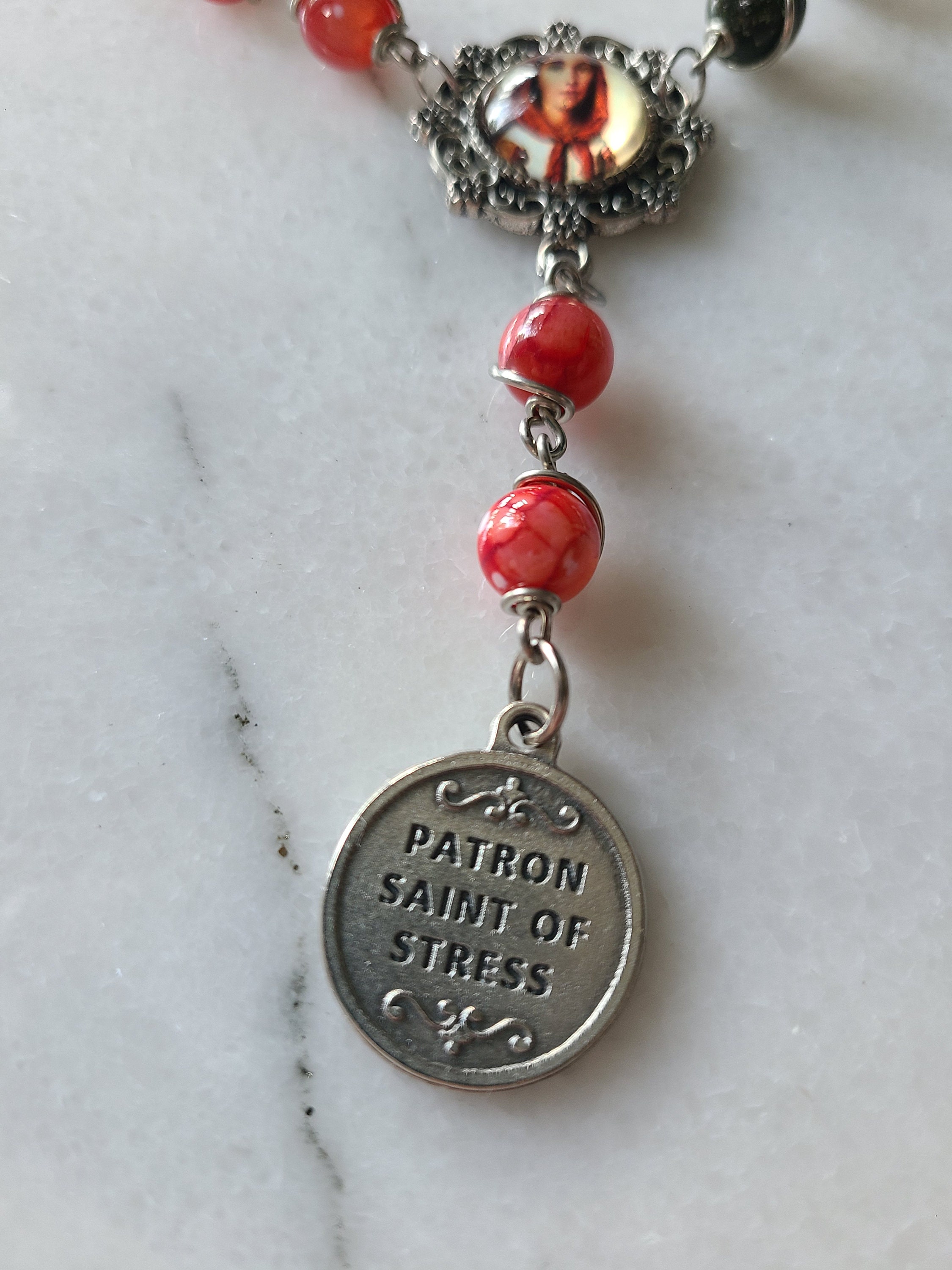Chaplet of St. Dymphna - Etsy