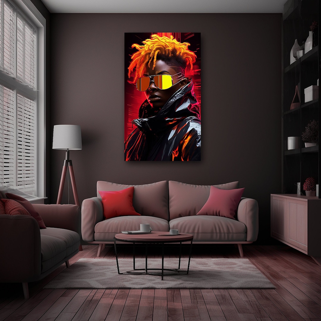 Afrocentric Digital Art, 5 Pack Digital Prints, Melanin Art, Cultural ...