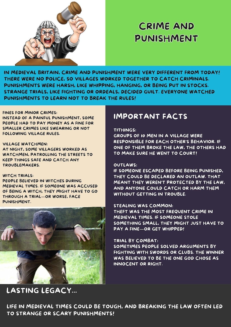 Medieval Crime and Punishment - Etsy