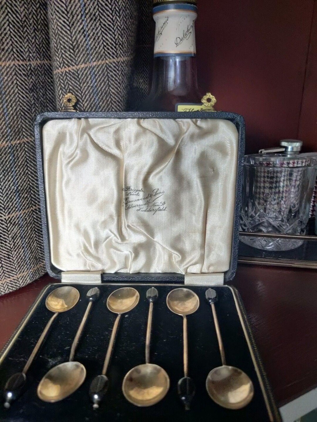 Antique Art Deco Solid Silver Teaspoons Boxed 1930s - Etsy