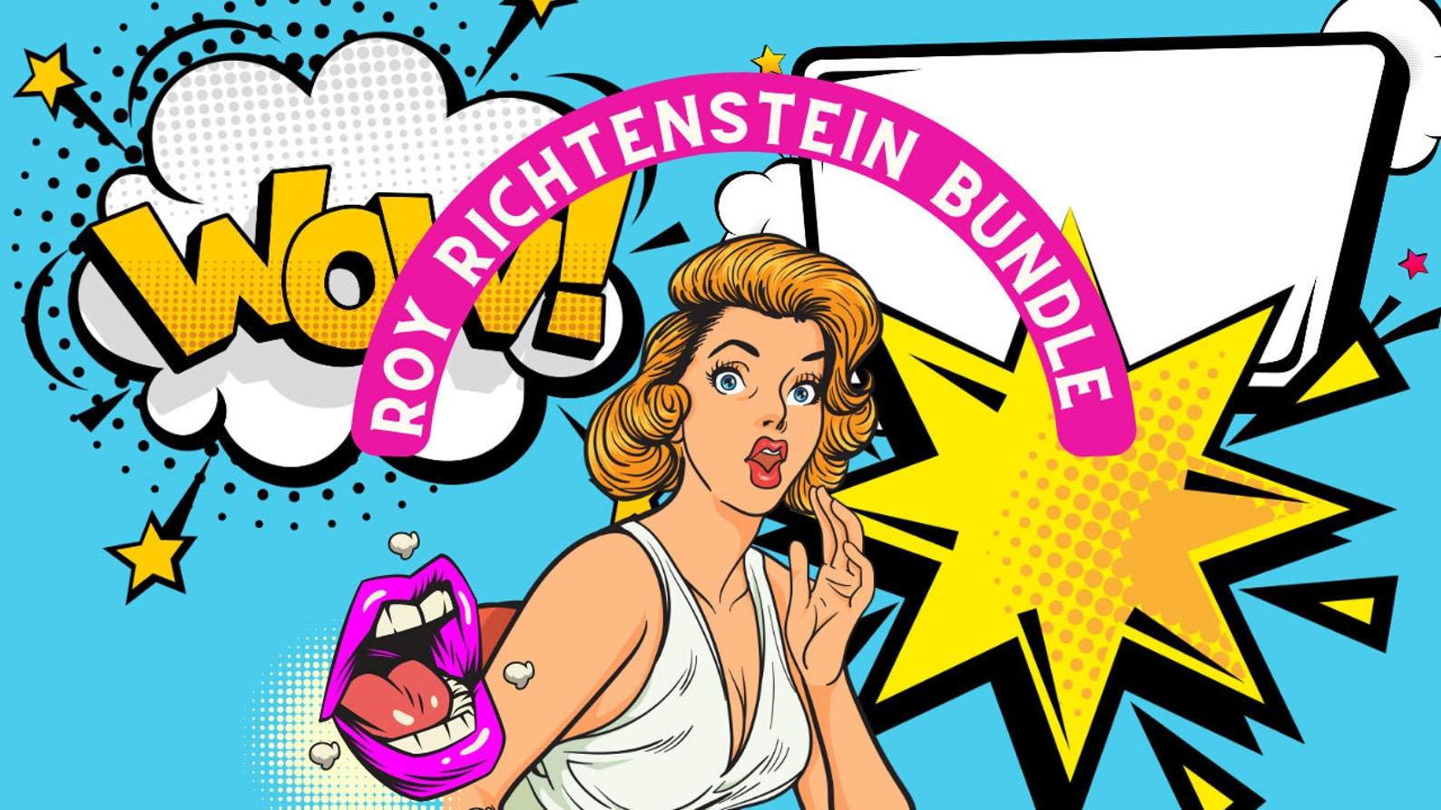 Roy Lichtenstein Art Bundle - Etsy