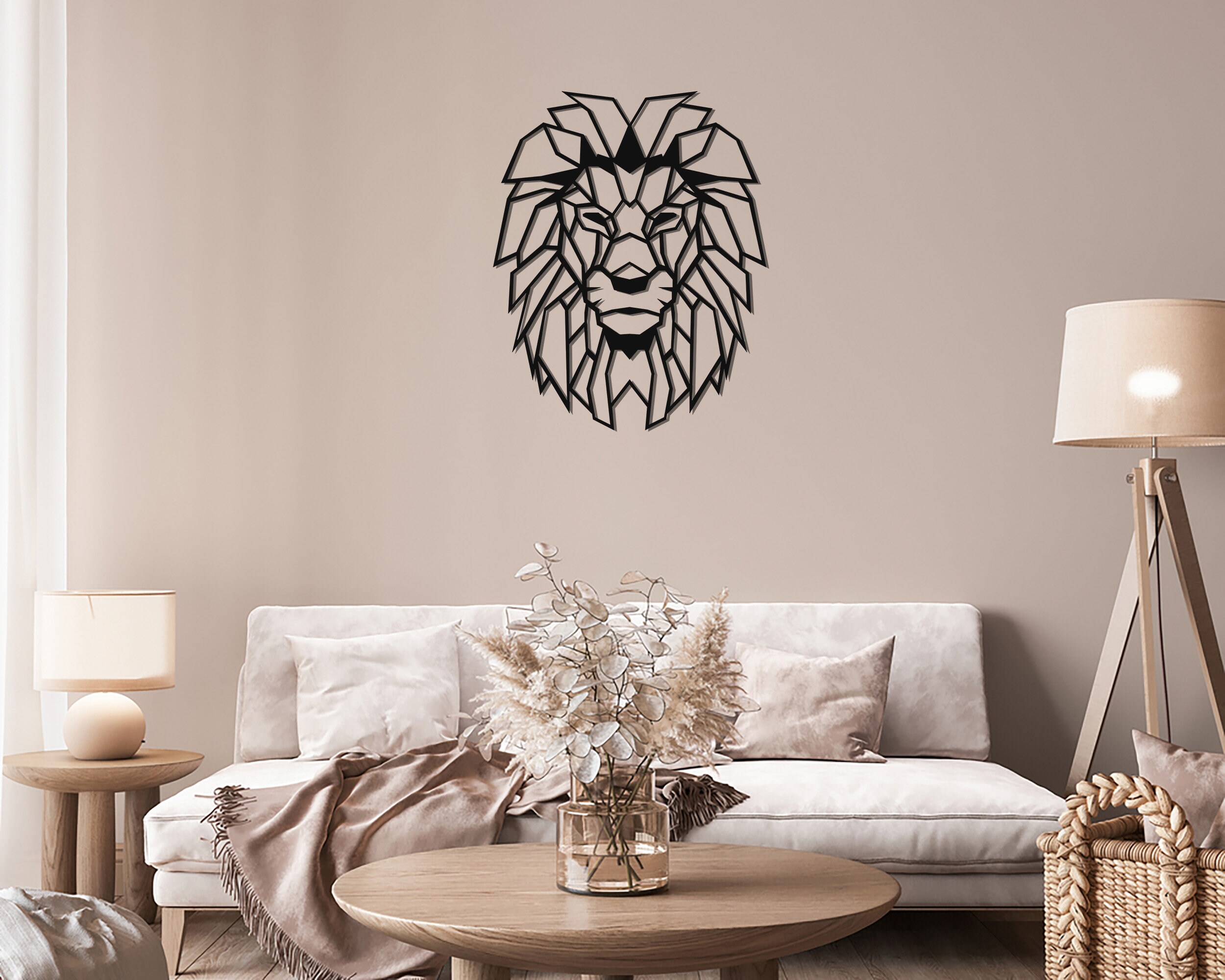 Lion Metal Wall Decor Metal Wall Art Lion Wall Decor Home - Etsy