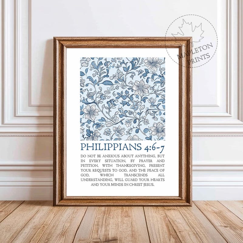 Philippians 4 6 - Etsy