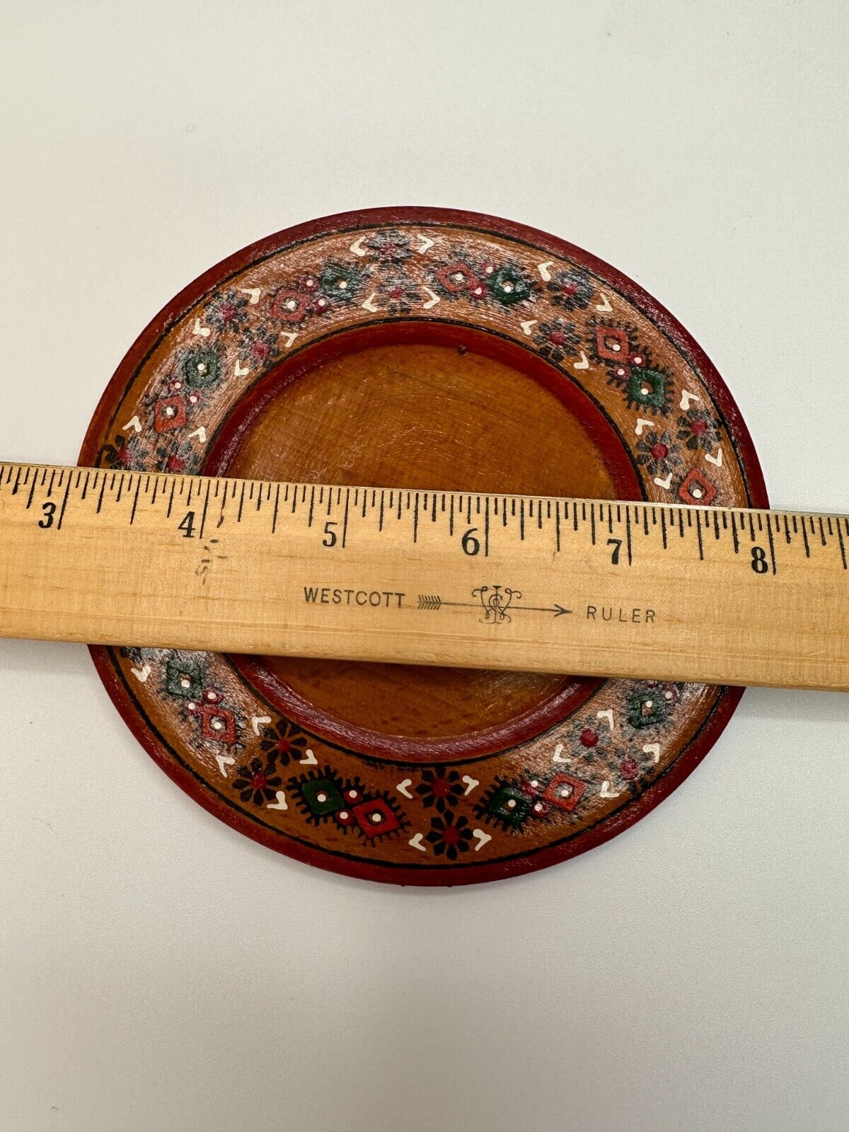 Hand Carved Decorated Small Wood Trencher Plate - Etsy