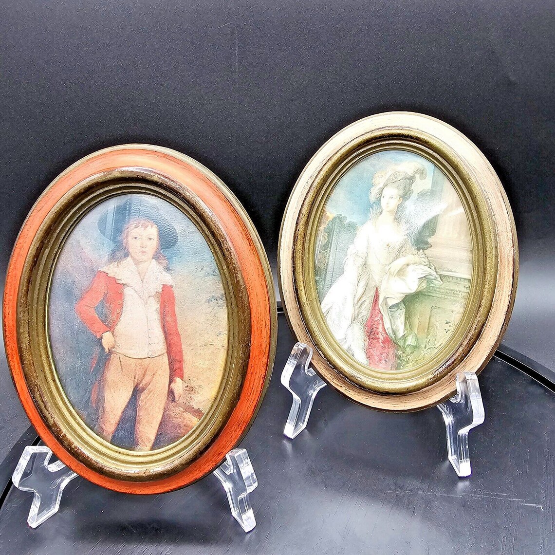 Victorian Style Portraits Lord and Lady Set of 2 Made in Italy Cheswick ...