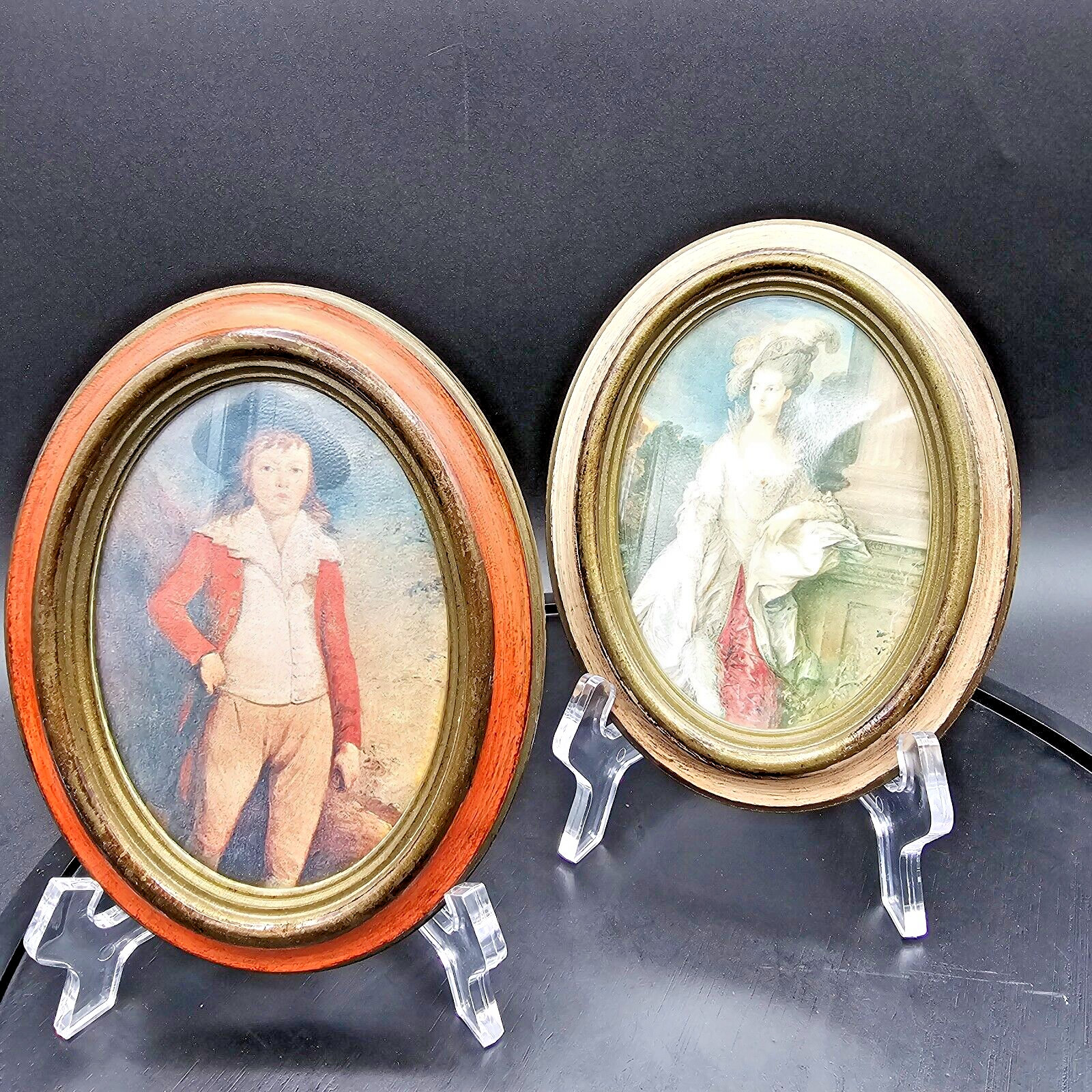 Victorian Style Portraits Lord and Lady Set of 2 Made in Italy Cheswick ...