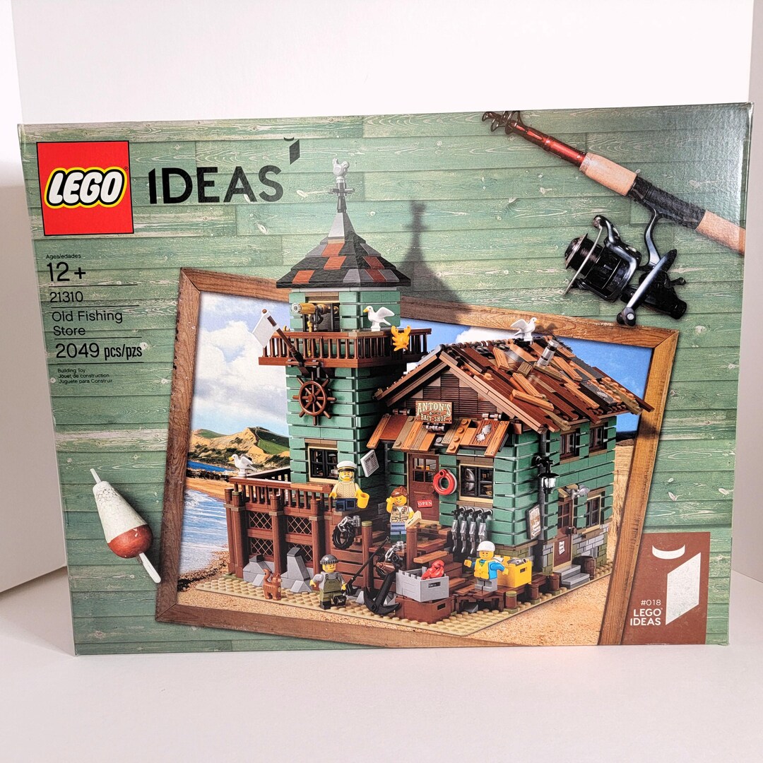 Lego 21310 Old Fishing Store New Factory Sealed Retired - Etsy