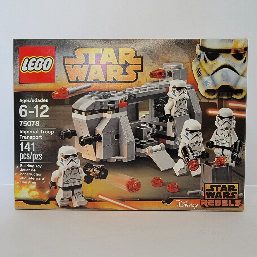 Lego 75078 Star Wars Imperial Troop Transport New Factory Sealed ...